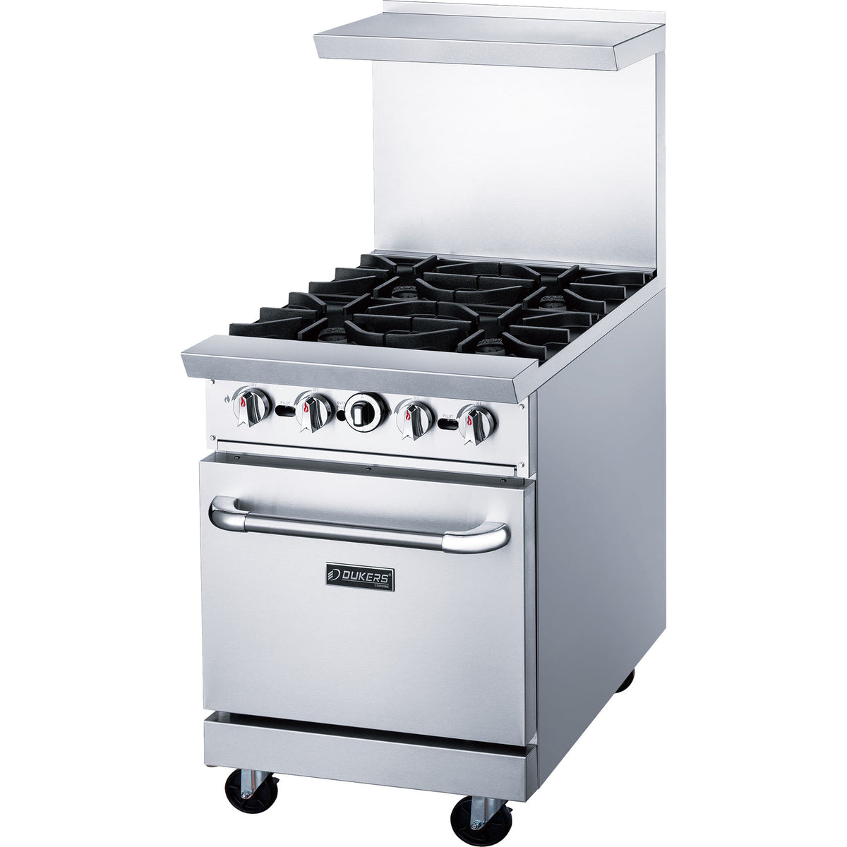 DCR24-4B 24″ Gas Range with Four (4) Open Burners – iprokitchenware