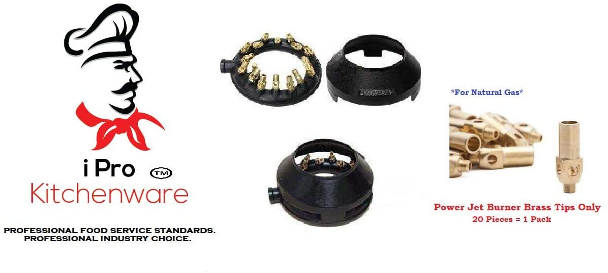 Jet Burners Tip Only (Natural Gas) (20 Qty of Package) For SJB16-NG ...