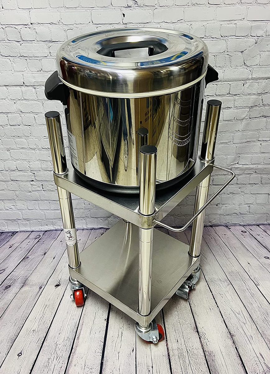 RICE WARMER AND RICE COOKER STANDS WITH WHEELS EQUIPMENT STAND RESTAUR ...